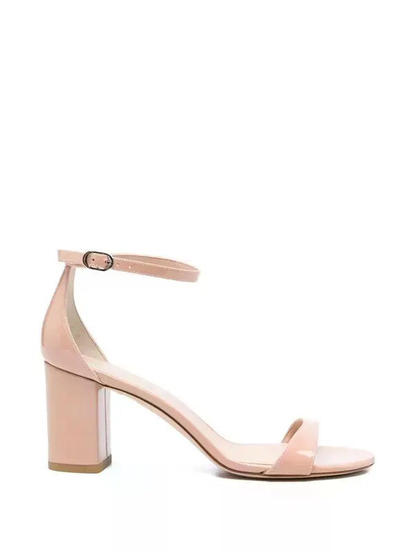 STUART WEITZMAN Nudist Block-heel Sandals - Pink