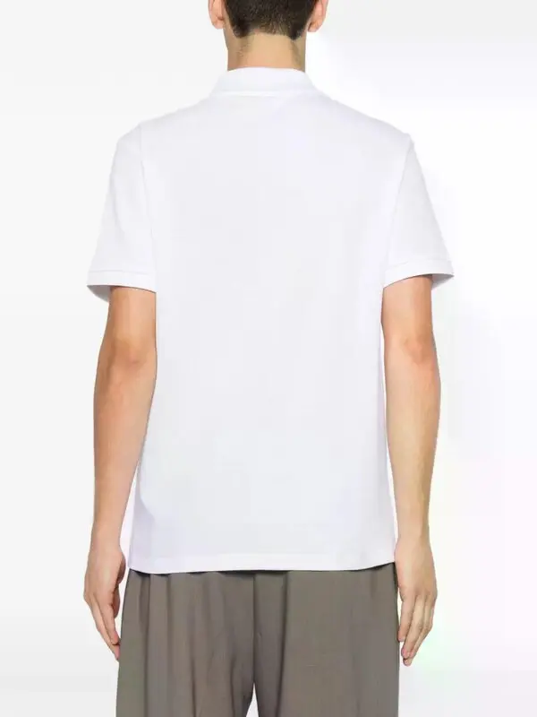 Balmain Logo-embroidered Polo Shirt