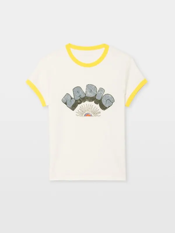 Zadig&Voltaire Cotton T-shirt With Print - Judo
