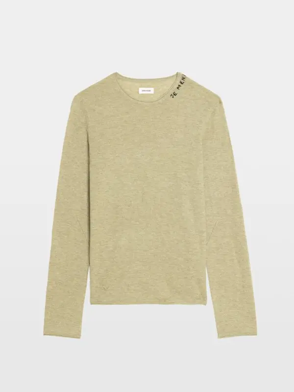 Zadig&Voltaire 100% Cashmere Sweater - Olive