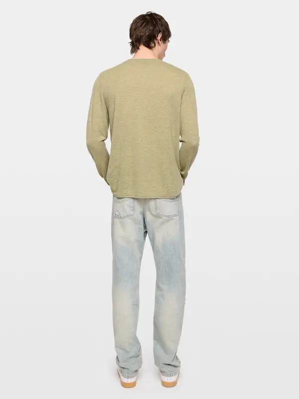 Zadig&Voltaire 100% Cashmere Sweater - Olive
