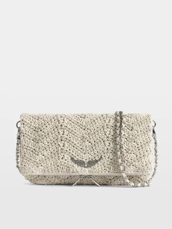 Zadig&Voltaire Rock Crochet Clutch - Flash