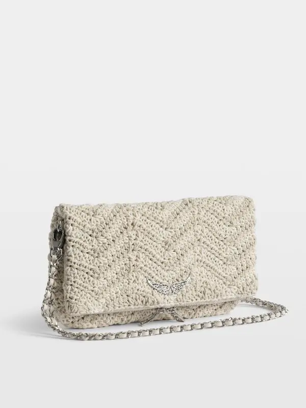 Zadig&Voltaire Rock Crochet Clutch - Flash