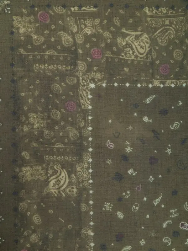 Zadig&Voltaire Kerry Vintage Bandana Scarf - Mousse