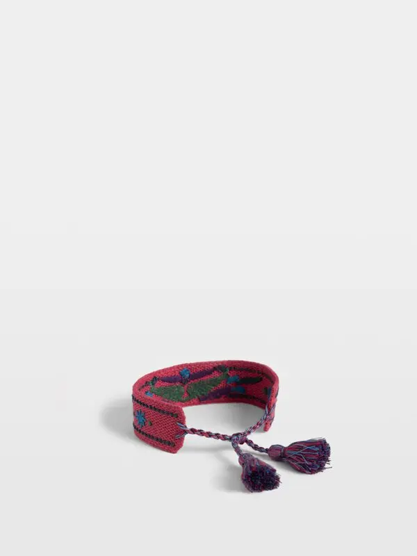 Zadig&Voltaire Woven Bracelet With Wings Embroidery
