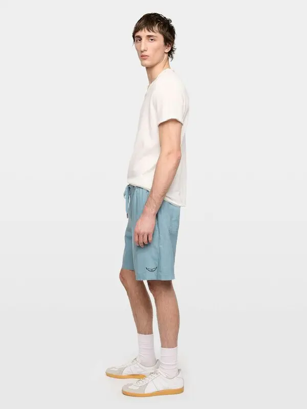 Zadig&Voltaire Pany Bermuda Shorts With Embroidery