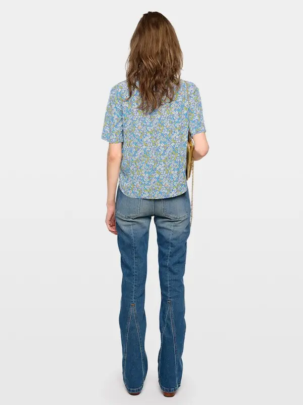 Zadig&Voltaire Her" Printed Viscose Top