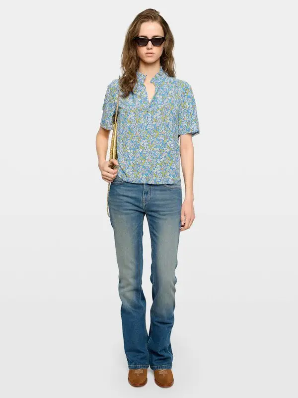 Zadig&Voltaire Top - Cornflower Blue