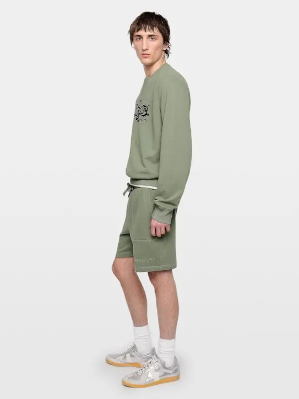 Zadig&Voltaire Pablo Printed Cotton Shorts - Tea