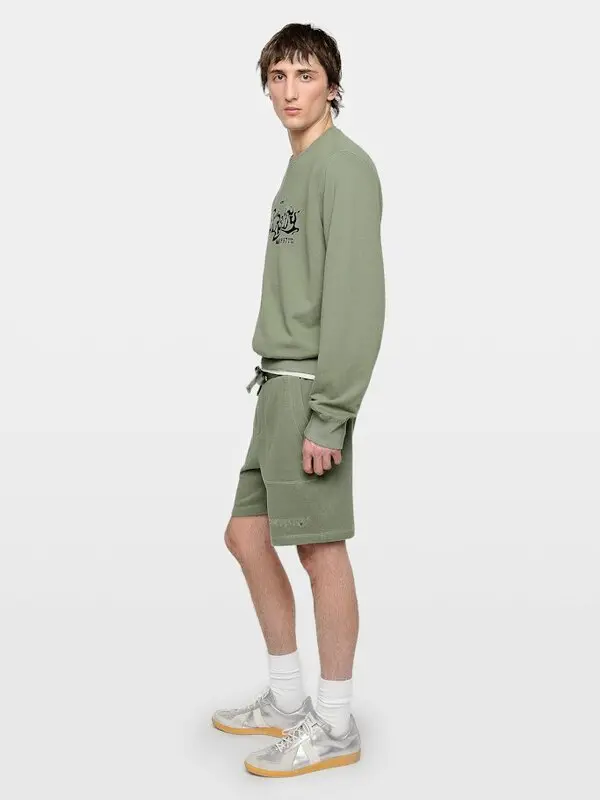 Zadig&Voltaire Pablo Cotton Shorts With Drawstring - Tea