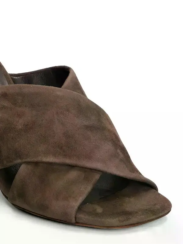 JULIE DEE Suede Mules