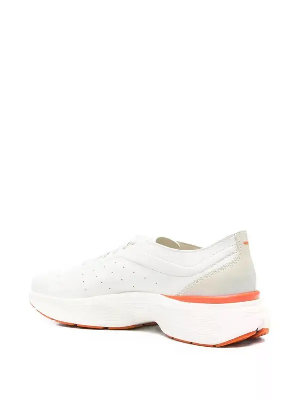 Santoni Easy Bounce Perforated Sneakers