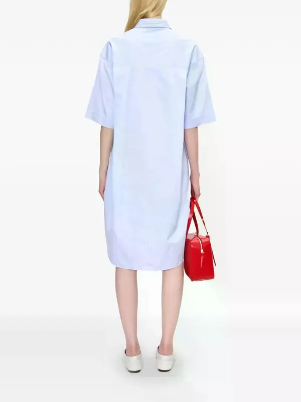 A.p.c. Chiara Striped Shirt Dress