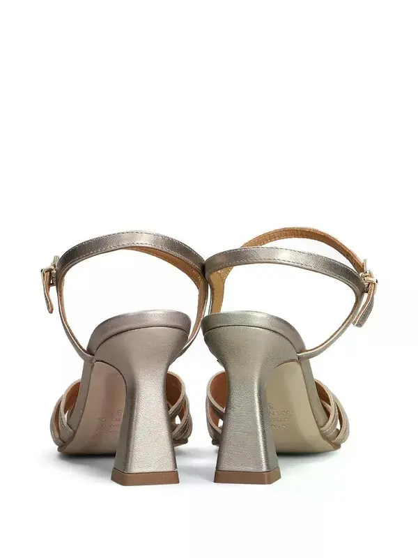PEDRO MIRALLES Metallic Cage Sandals