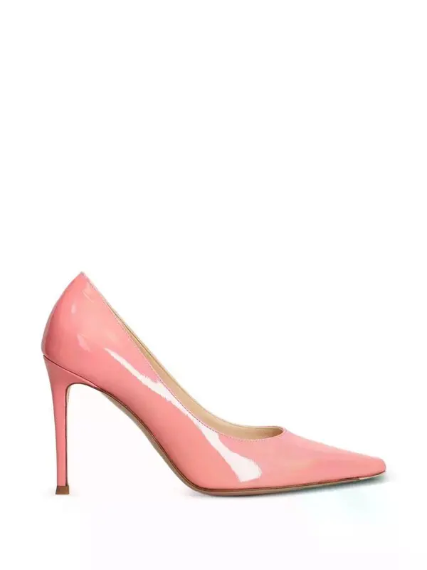 Roberto Festa Elais Patent Leather Stiletto Pumps - Pink