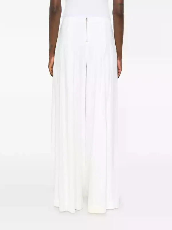 Alice + Olivia Pleated Wide-leg Trousers