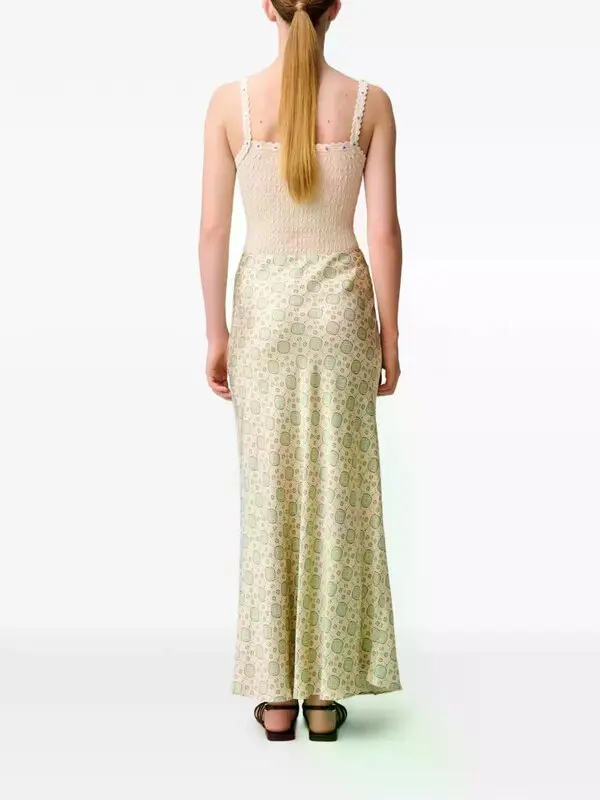 Claudie Pierlot Geometric Print Flowy Skirt