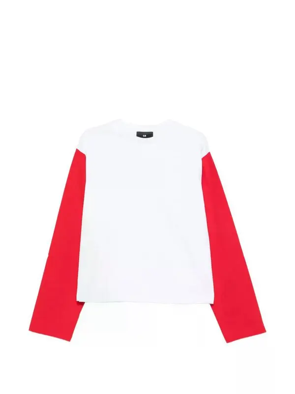 LII Colour-block Long-sleeve T-shirt