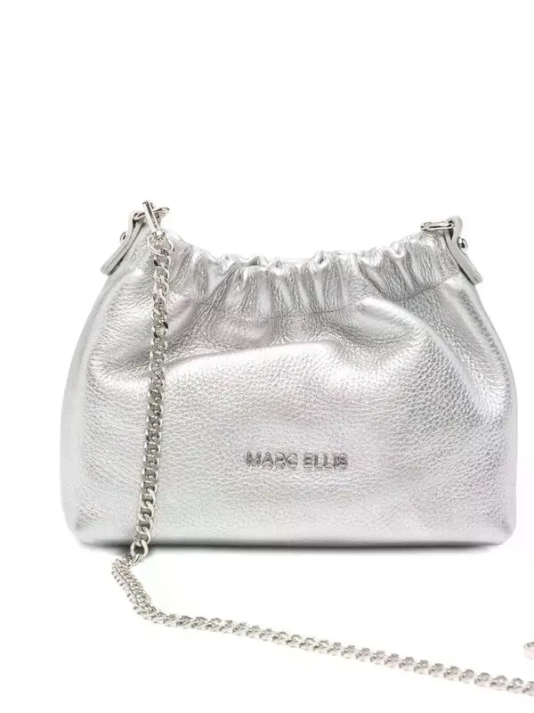 MARC ELLIS Helena Leather Ruched Cross Body Bag