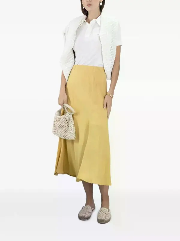Brunello Cucinelli Flared Midi Skirt