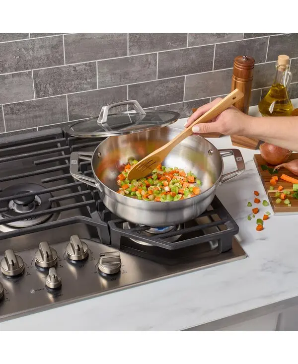 ZWILLING Motion Stainless Steel Chef's Pan, 4 Qt