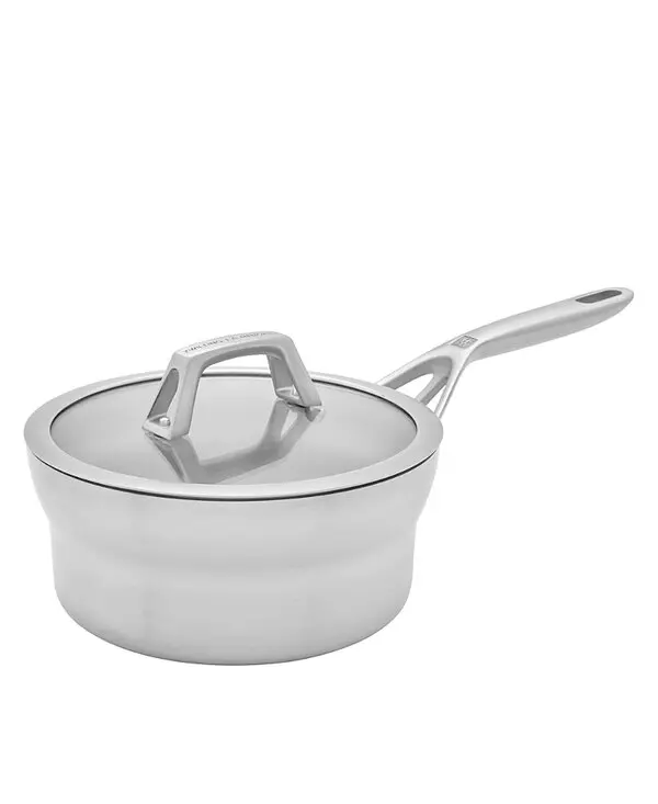 ZWILLING Motion Stainless Steel Saucepan, 2.5 Qt - Silver