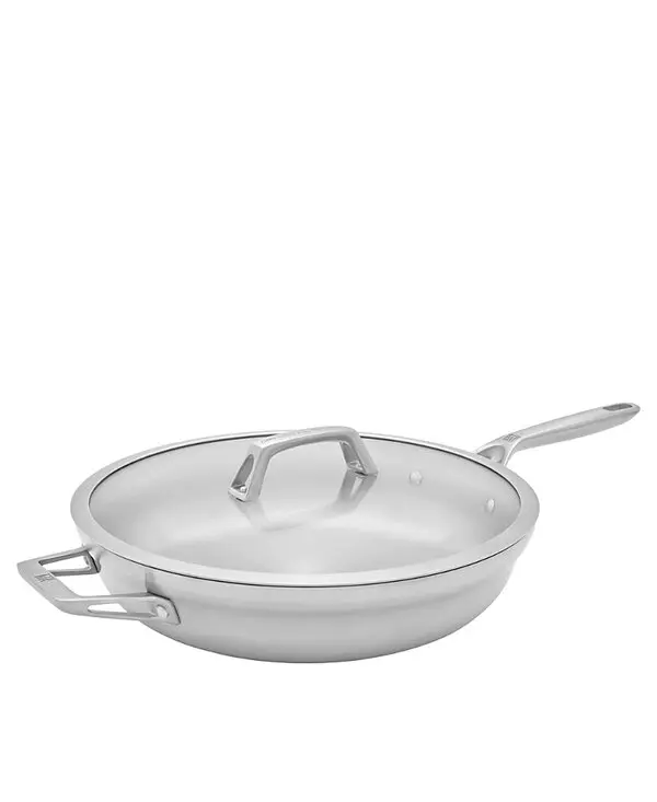 ZWILLING Motion Stainless Steel Deep Fryer With Lid, 5 Qt - Silver