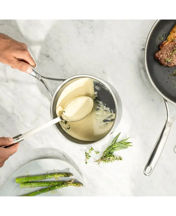 ZWILLING Peak Stainless Steel Dual Performance Ceramic Cookware, Set Of 10