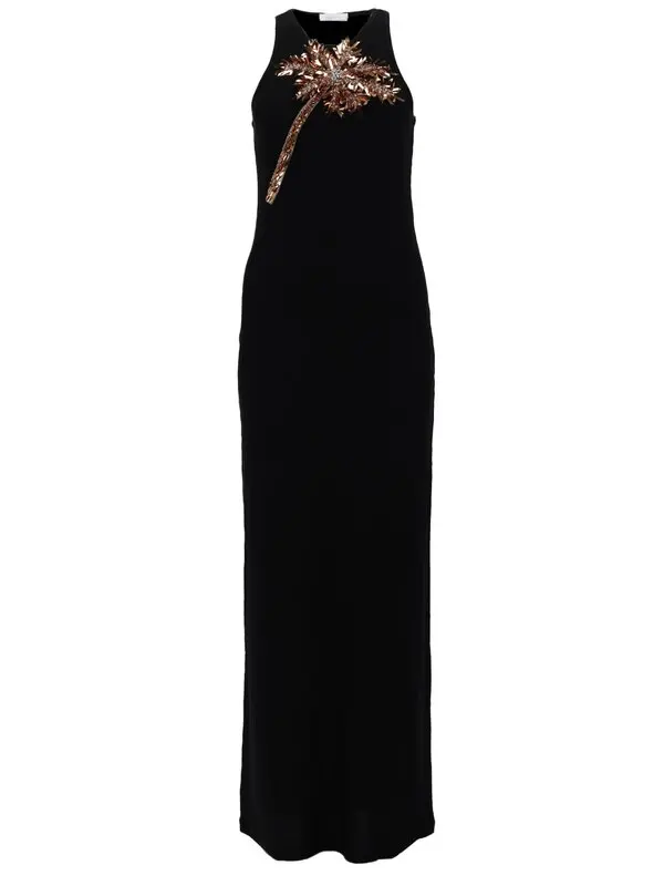 Rabanne Sequin Palm Detail Gown