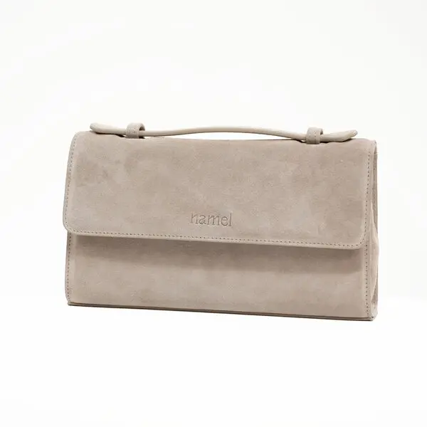 HAMEL ATELIER Suede Crossbody Bag
