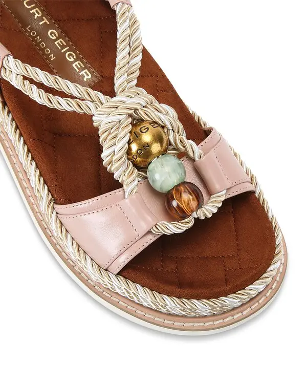 Kurt Geiger Orson Rope Sandals
