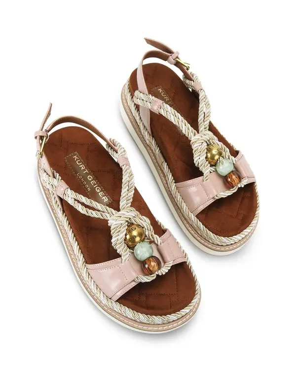 Kurt Geiger Orson Rope Sandals