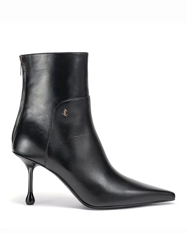 JIMMY CHOO Cycas 80 Ankle Boots - Black