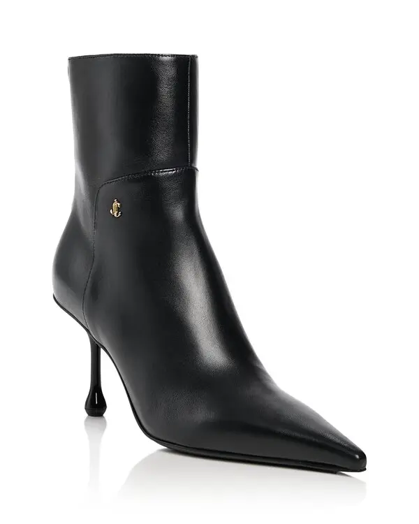 JIMMY CHOO Cycas 80 Ankle Boots - Black