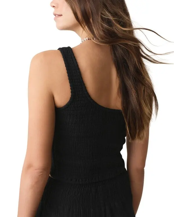 Marine Layer Coralina Scoop Tank Top - Black