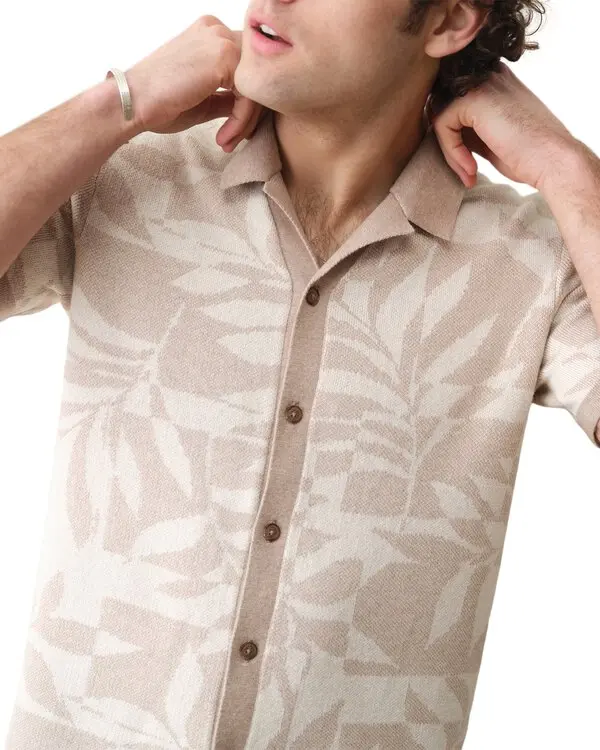 Marine Layer Ethan Driftwood Sweater Shirt