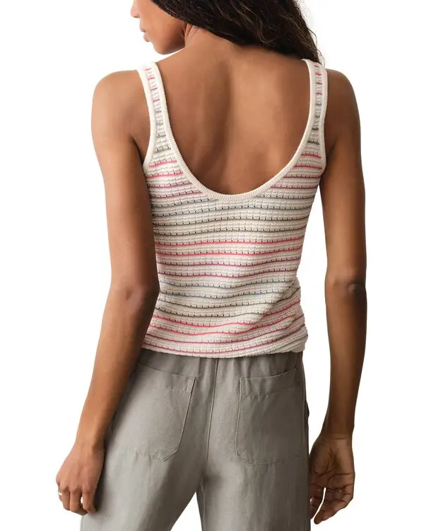 Marine Layer Siena Sweater Tank Top - Multi Stripe