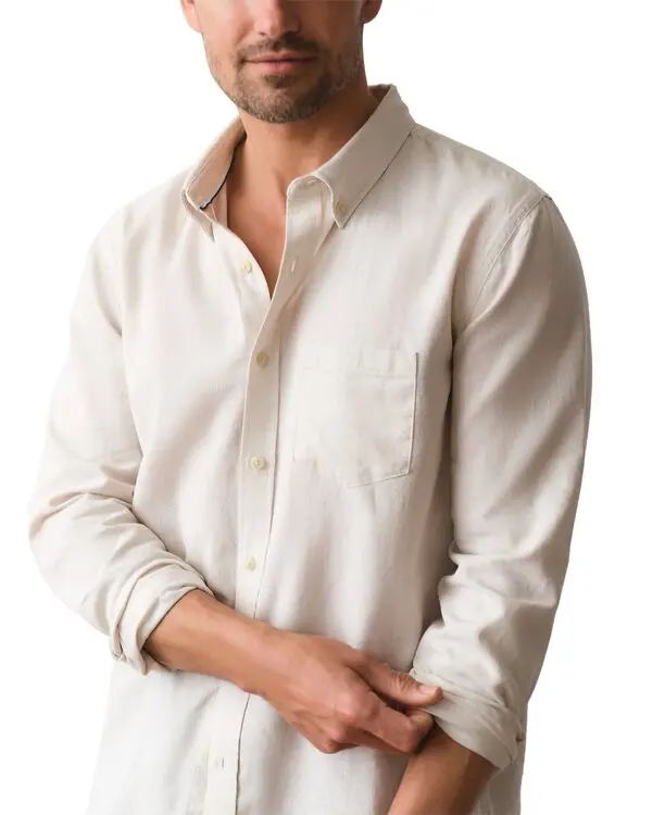 Marine Layer Better Than Linen Shirt - Flax