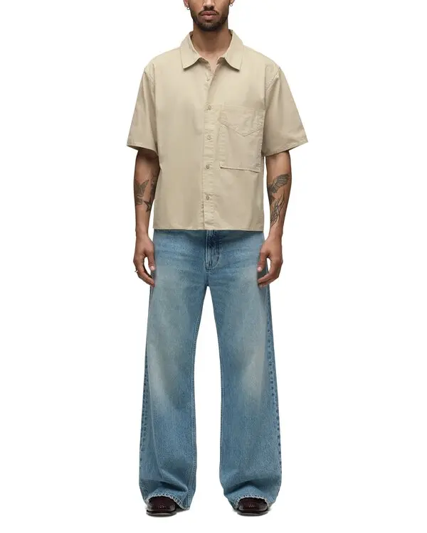 Hudson Jeans Luca Wide Leg Jeans - Durham