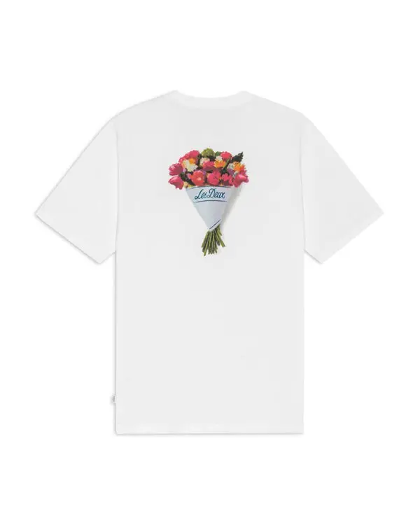 LES DEUX Bouquet T Shirt - White