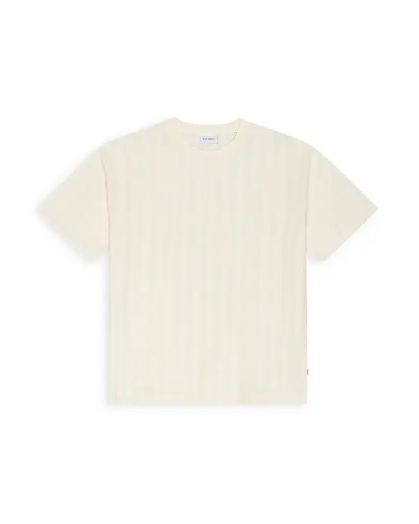 LES DEUX Stripe Jacquard T Shirt