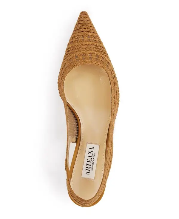ARTEANA Trieste Slingback Pump - Camel