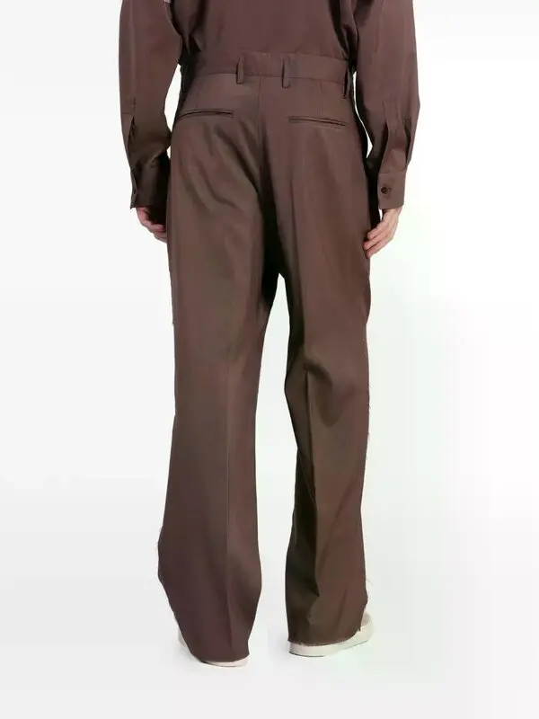 COSTUMEIN Allen Belt-loop Pressed-crease Trousers