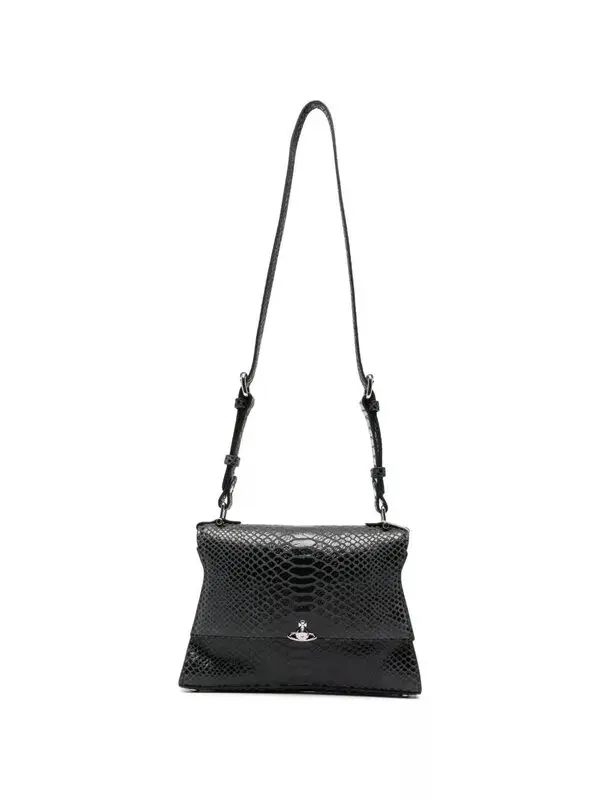 VIVIENNE WESTWOOD Orb Detail Shoulder Bag - Grey