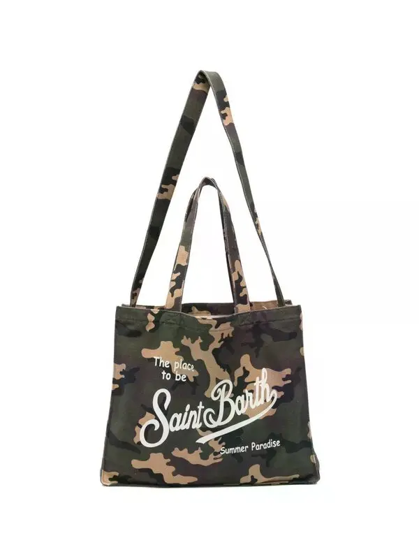 MC2 SAINT BARTH Camouflage Print Tote Bag
