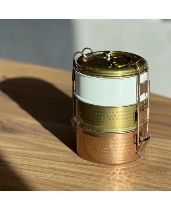 VERVE CULTURE Tiffin Boxes Small 3 Layer