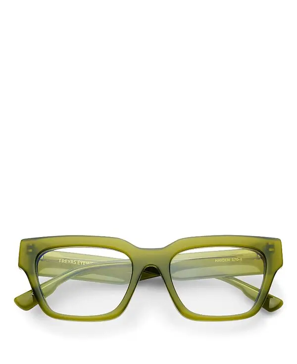 FREYRS EYEWEAR Hayden Blue Light Reading Glasses - Midnight Olive