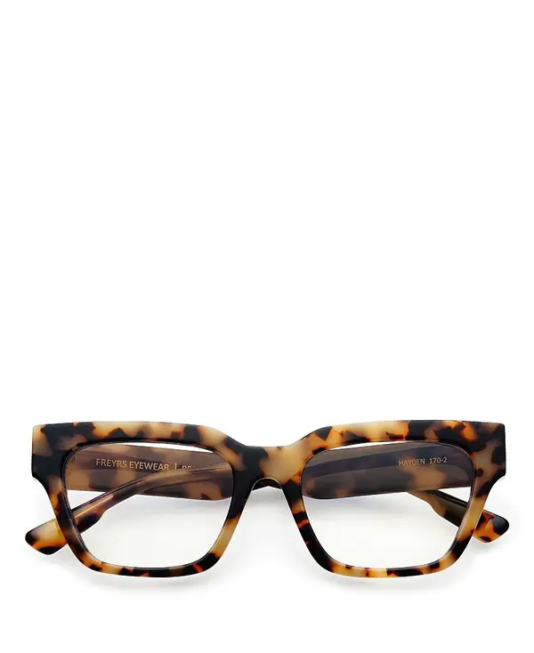 FREYRS EYEWEAR Hayden Blue Light Reading Glasses - Milky Tortoise.