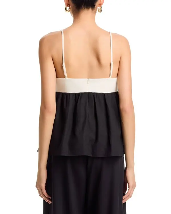 French Connection Phoebe Combo Alicia Strappy Top