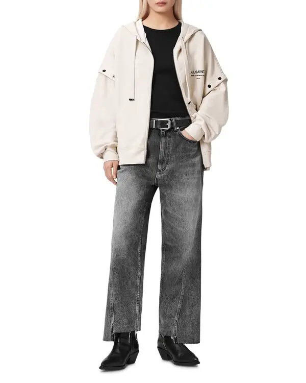 ALLSAINTS Dreamer Amphia Sleeveless Full-zip Hoodie